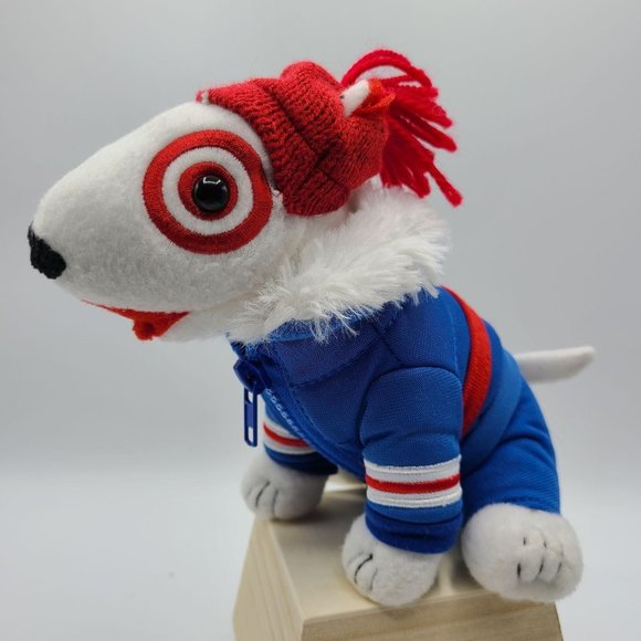 Target | Toys | Target Bullseye Puppy Winter Sweater Stuffed Toy | Poshmark
